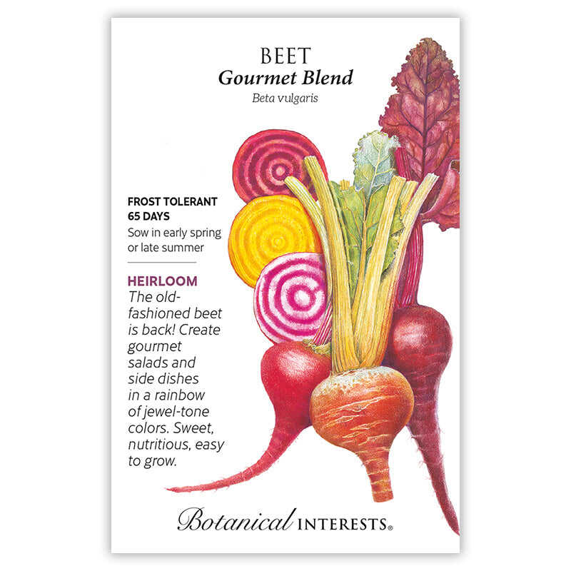 Gourmet Blend Beet Seeds – Botanical Interests