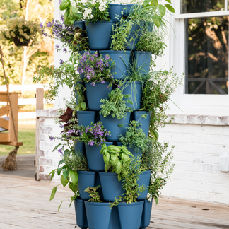 GreenStalk 7 Tier Vertical Planter – Botanical Interests
