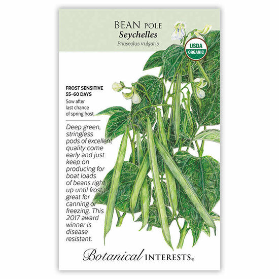 Seychelles Pole Bean Seeds – Botanical Interests