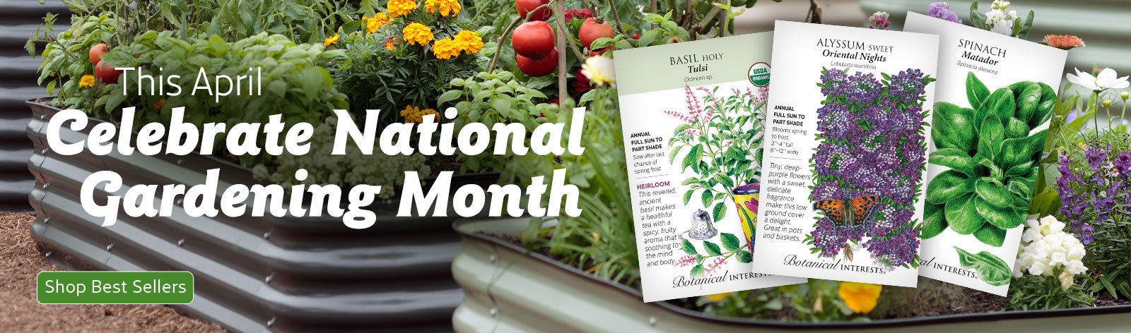 Botanical Interests High Quality Seeds and Garden Products